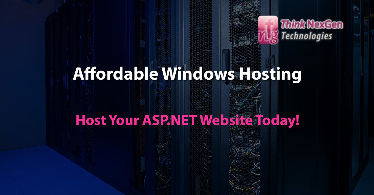 Windows Shared Web Hosting Services India